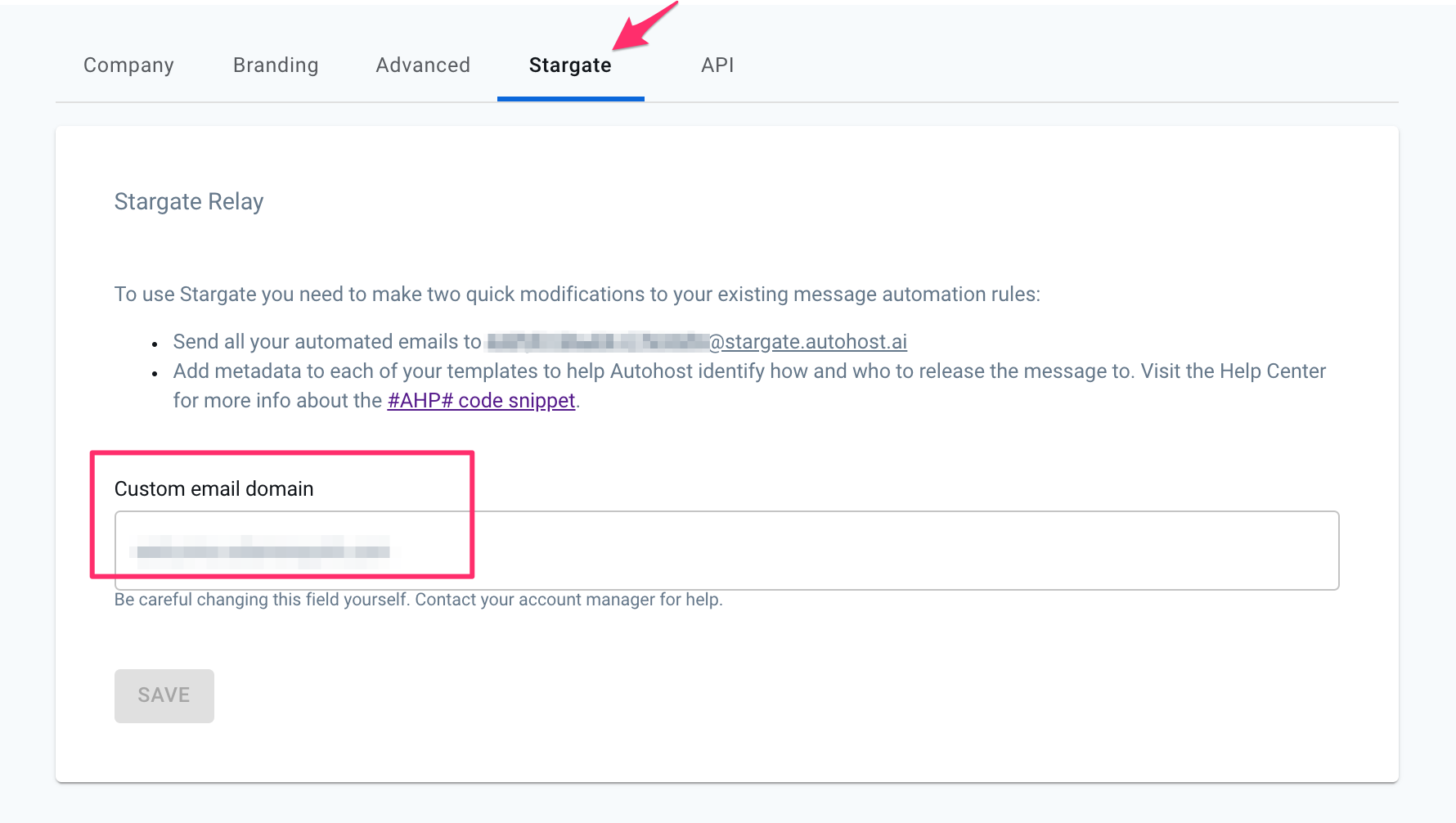 Set up a custom white-labeled subdomain | Autohost Docs